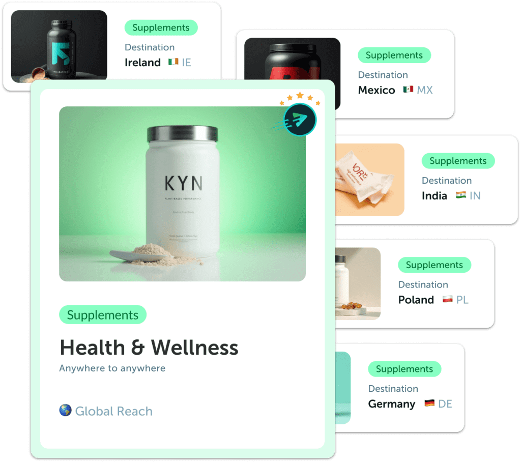 International Shipping For Supplements And Wellness Products | FlavorCloud